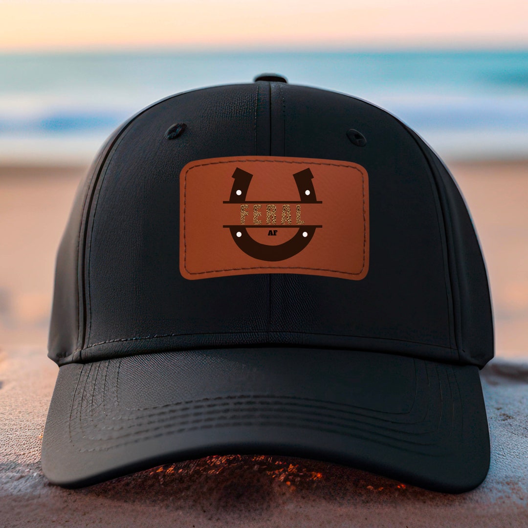 Feral AF Cowgirl Country Western Ball Cap Baseball Hat Feral - Etsy