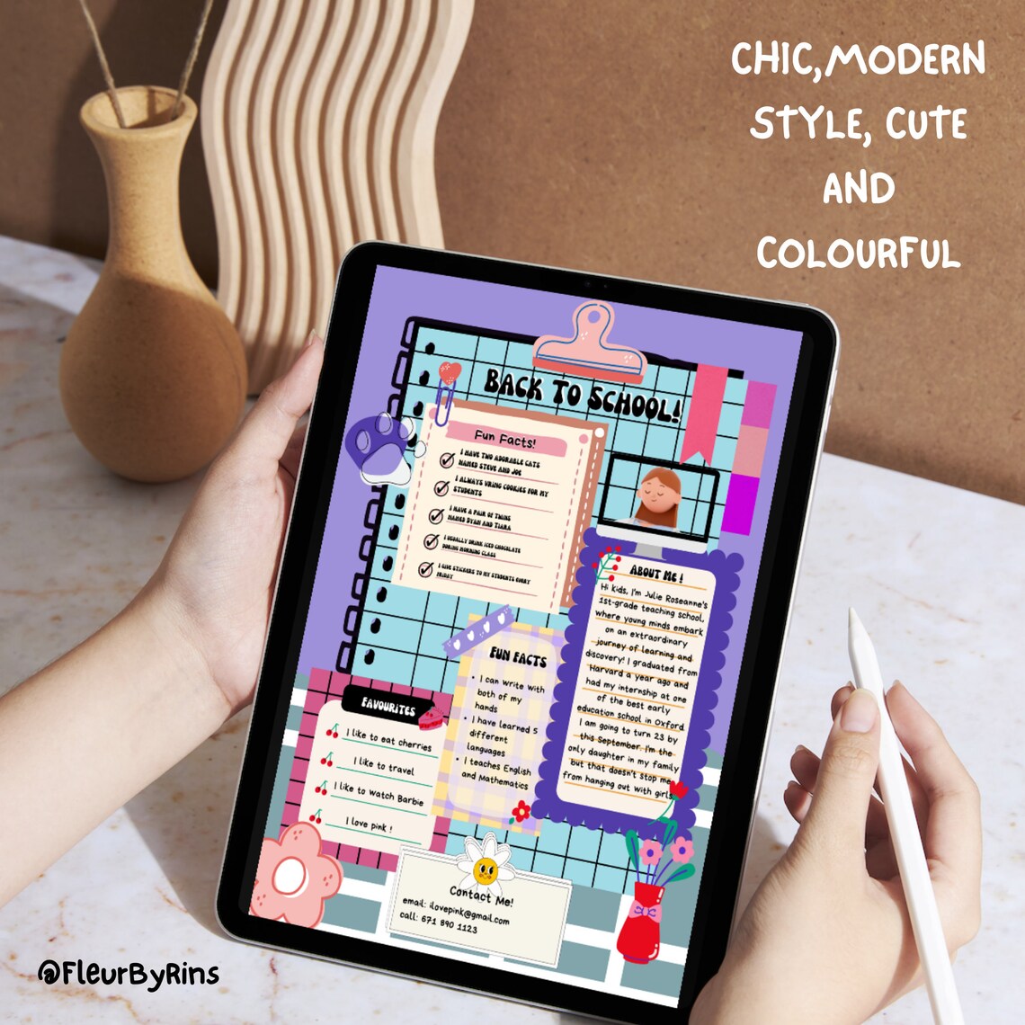 Back to School Teacher Flyer, Meet the Teacher Template, Editable ...