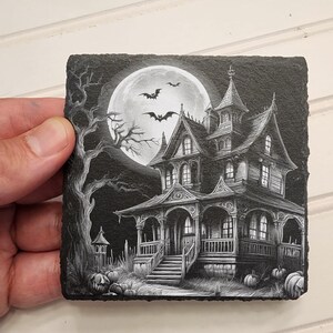 12 More Spooky Halloween Scenes- Digital Files for Laser Engraving 4x4 ...