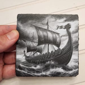 12 Viking Digital Files for Laser Engraving 4x4" Slate Tiles - Etsy