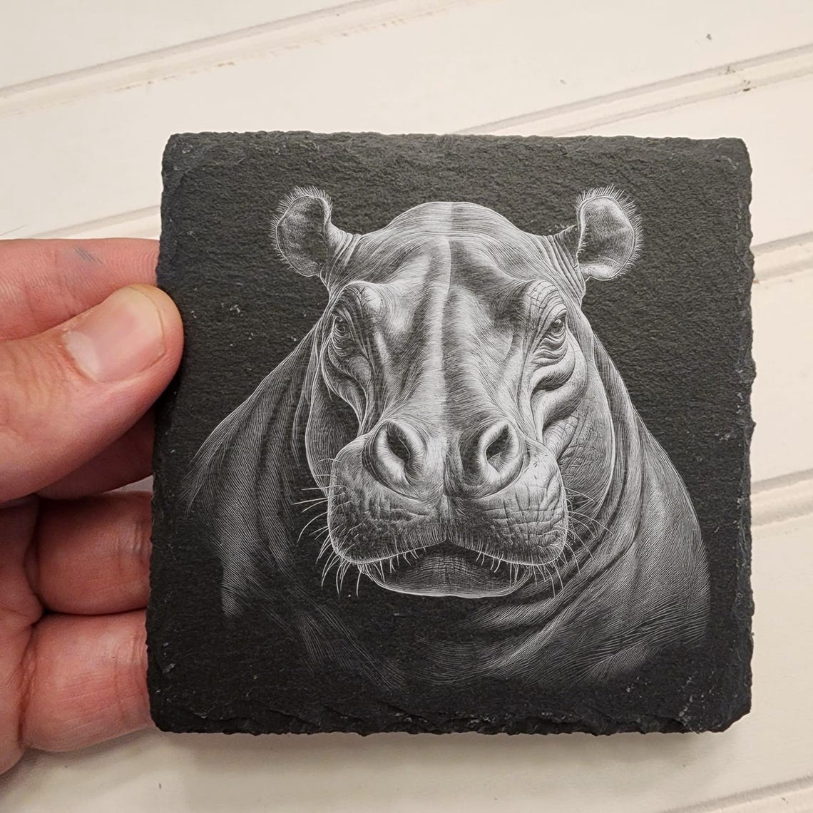 9 African Safari Animals- Digital Files for Laser Engraving 4x4" Slate ...