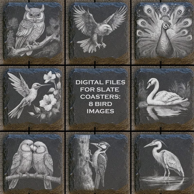 Bird Engraving - Etsy