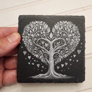 9 Valentine's Day Love Digital Files for Laser Engraving 4x4" Slate ...