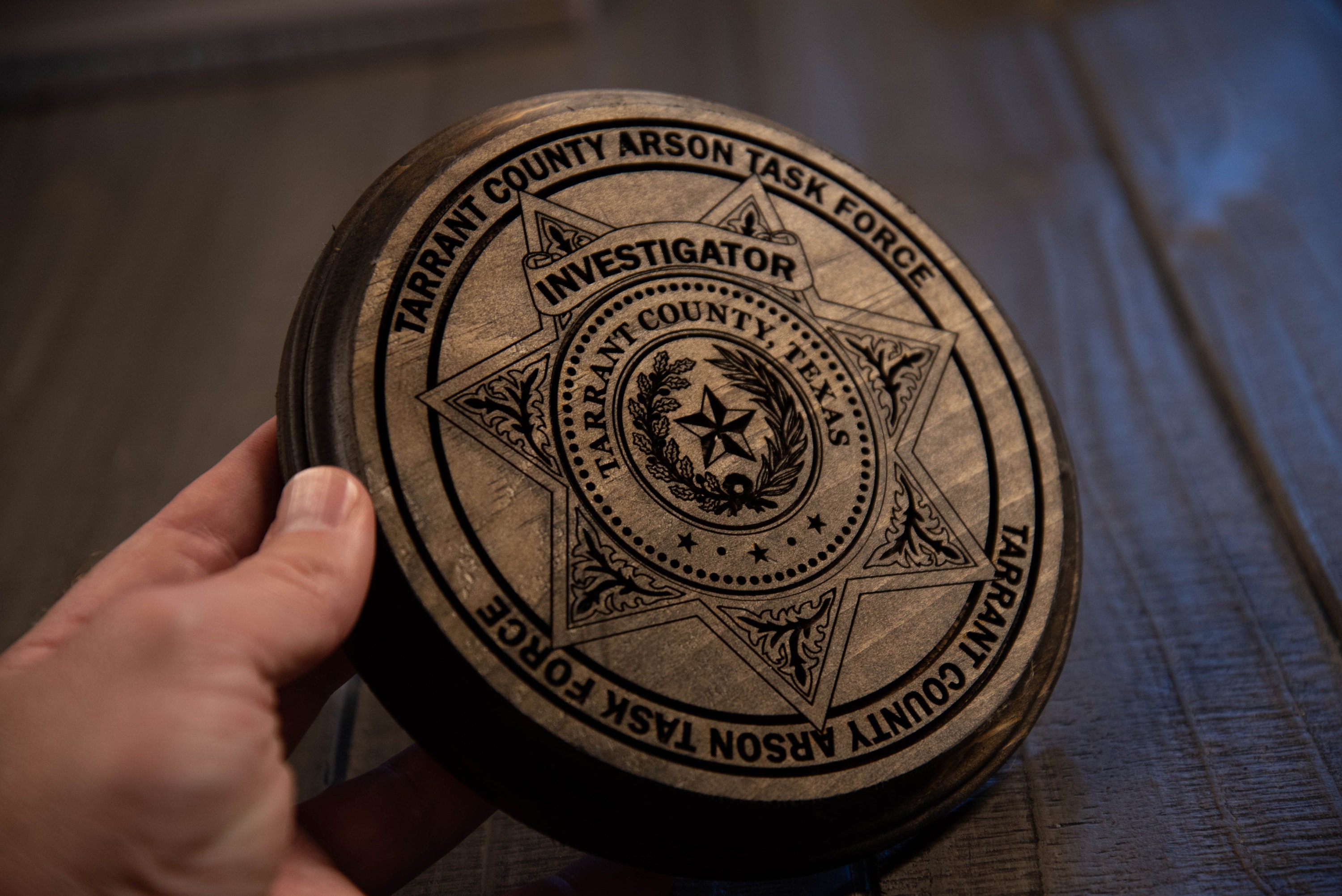 Personalized Laser Engraved Fire and Police Sevice Awards and ...