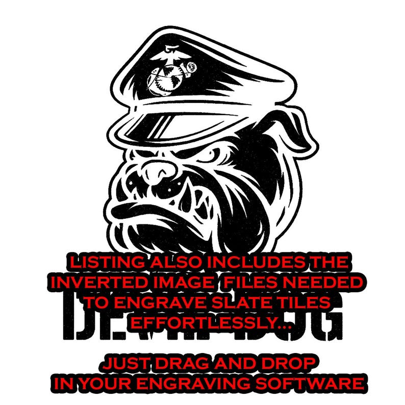 US Marine Laser Engraving Designs: 4x4" Slate Tiles (digital Files) - Etsy
