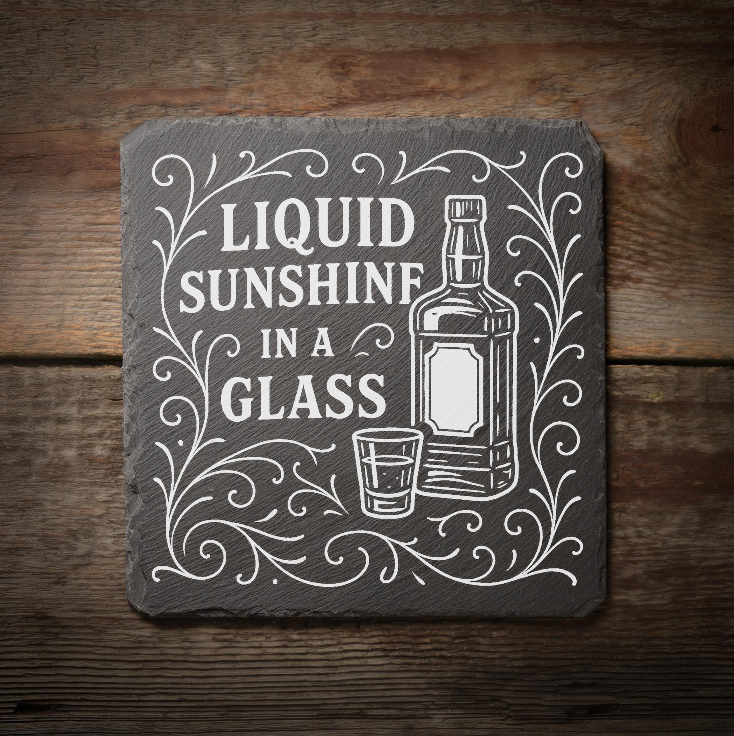 9 Whiskey Digital Files for Laser Engraving 4x4" Slate Coasters - Etsy