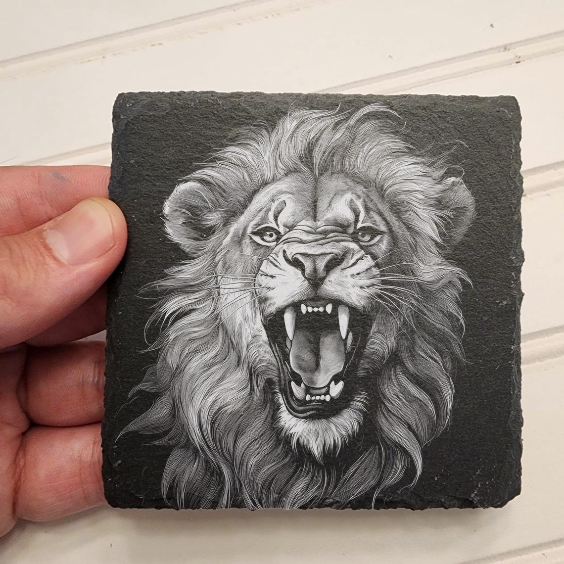 9 African Safari Animals- Digital Files for Laser Engraving 4x4" Slate ...