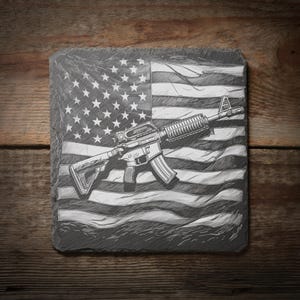 Military Laser Engraving Designs: 4x4" Slate Tiles (digital Files) - Etsy