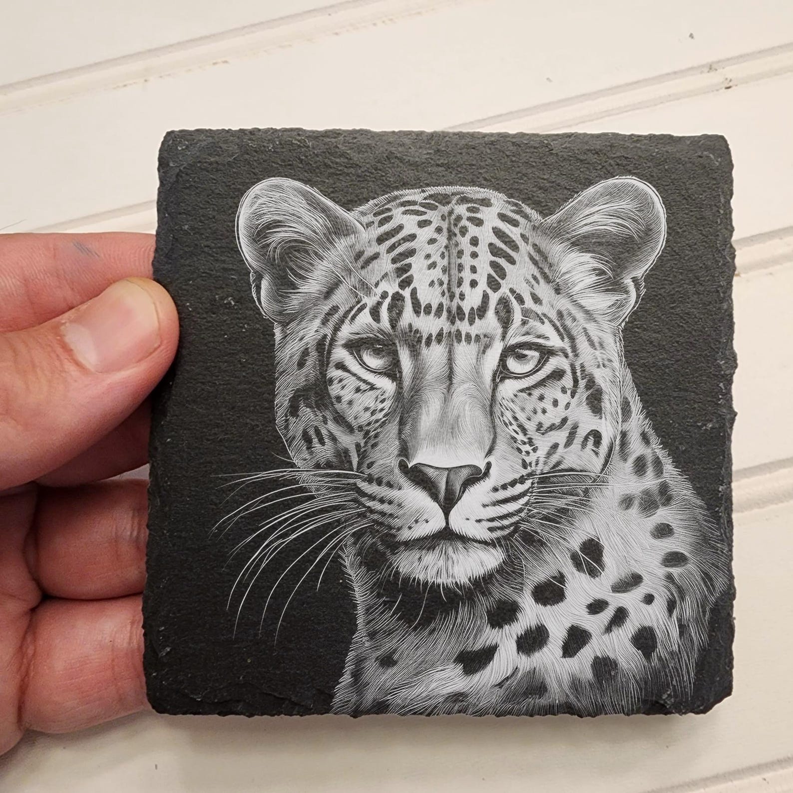 9 African Safari Animals- Digital Files for Laser Engraving 4x4" Slate ...
