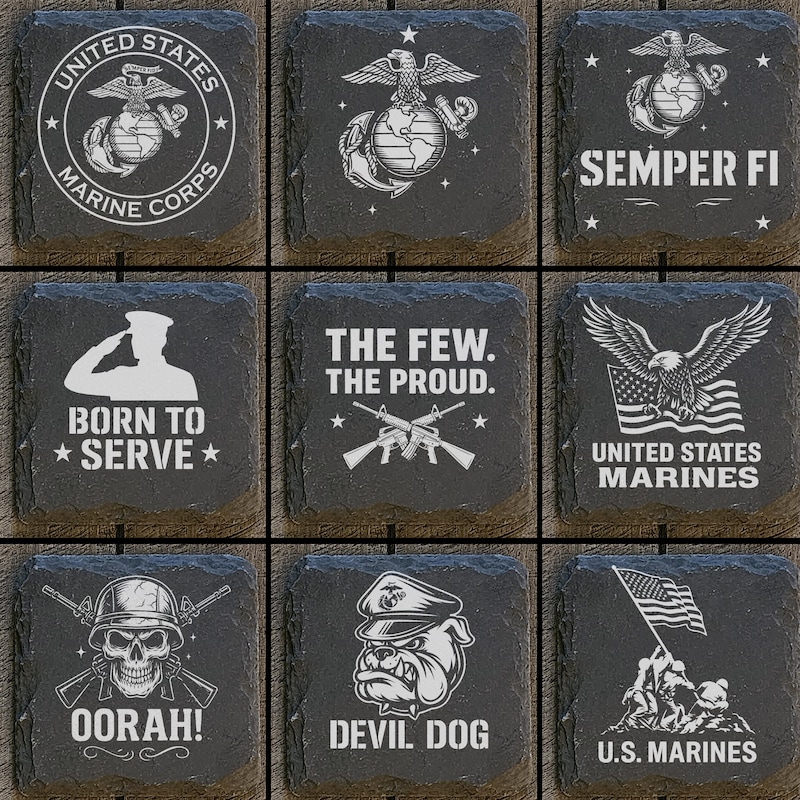 Usmc Logo for Engraving - Etsy