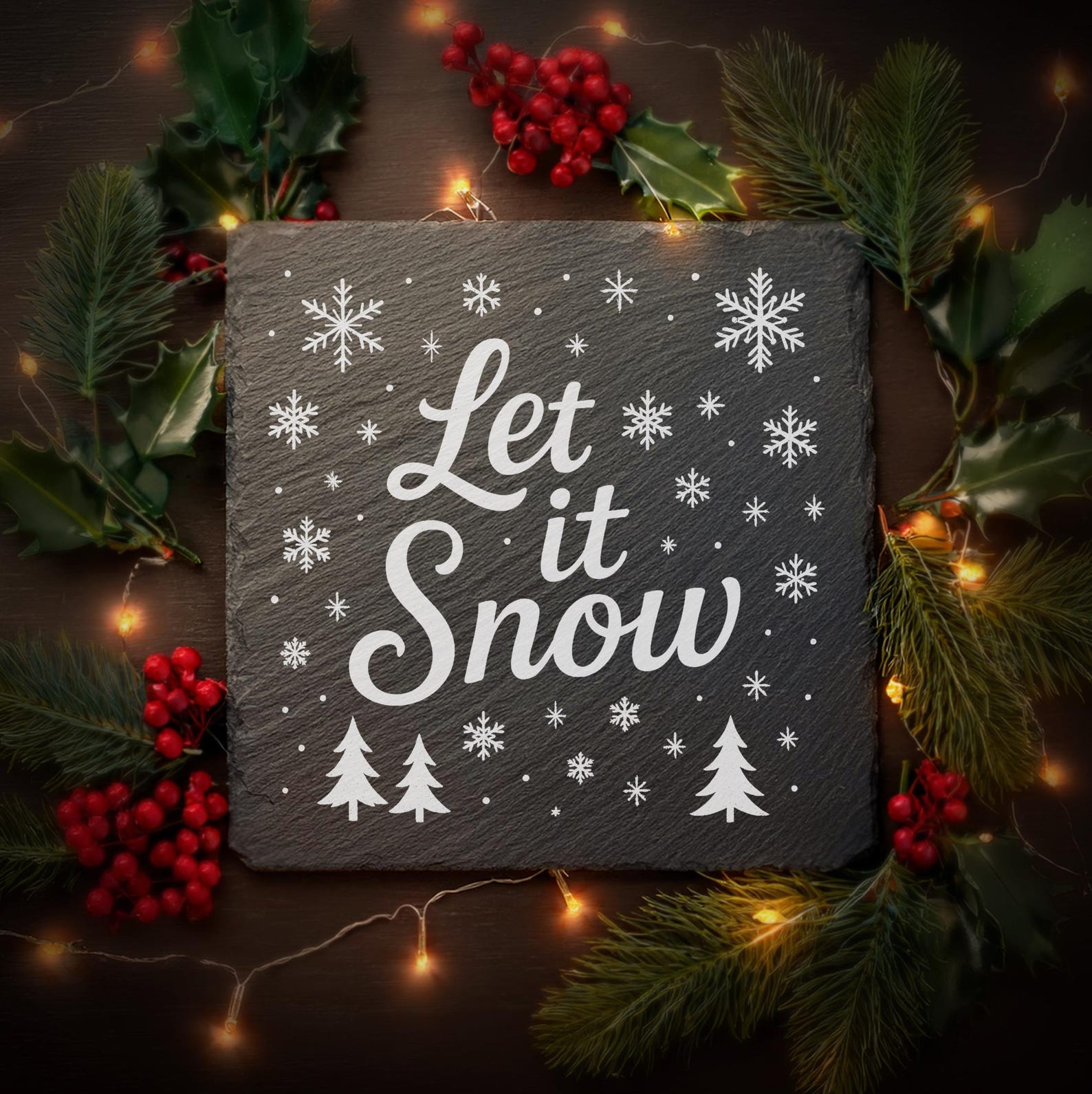 Christmas Song Digital Files for Laser Engraving 4x4" Slate Coasters - Etsy