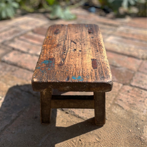 Rustic Bench - Etsy