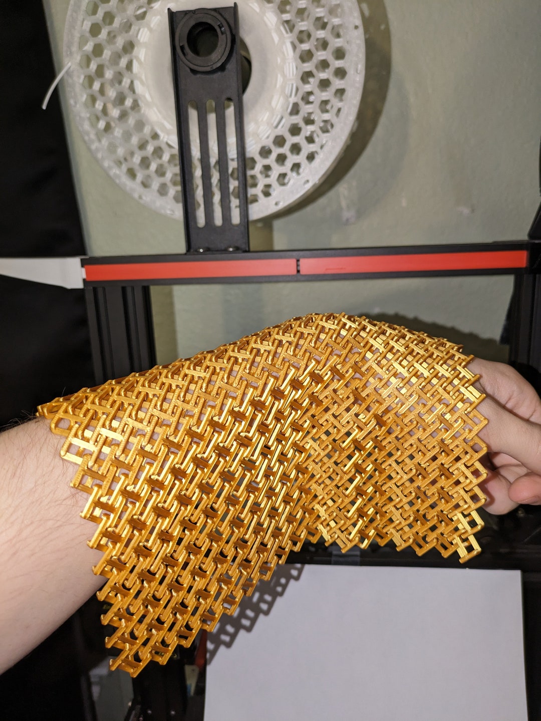 Chainmail Fabric Flexible 3D Print - Etsy
