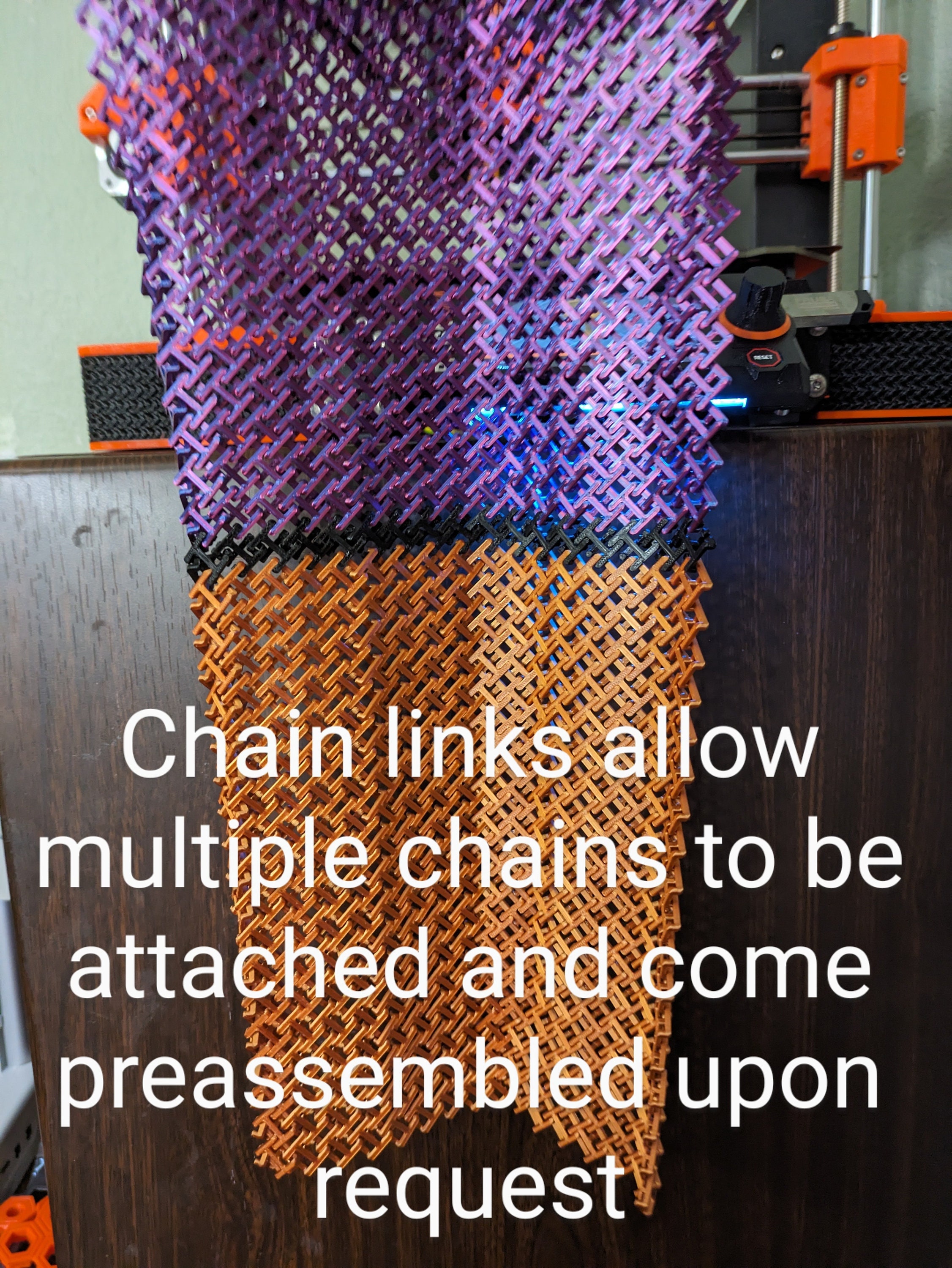 Chainmail Fabric - Flexible 3D Print - Etsy