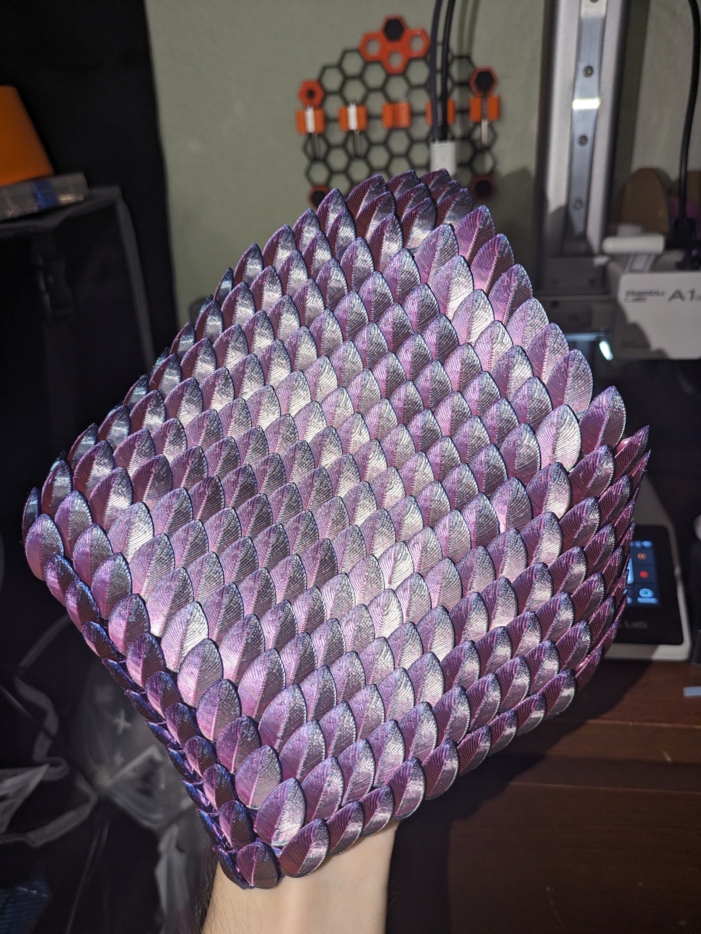 Dragon Scale Chainmail 3D Print - Etsy