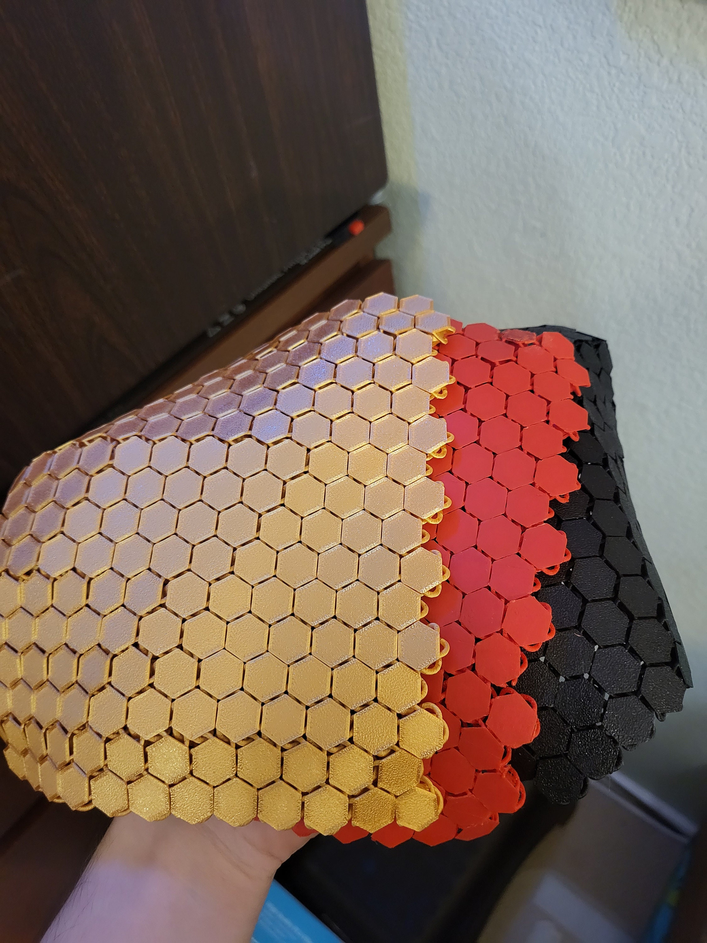 Nasa Chainmail Fabric Flexible 3D Print - Etsy