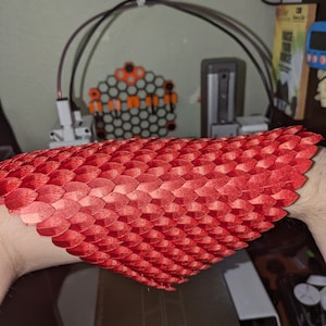 Dragon Scale Chainmail - 3D Print - Etsy