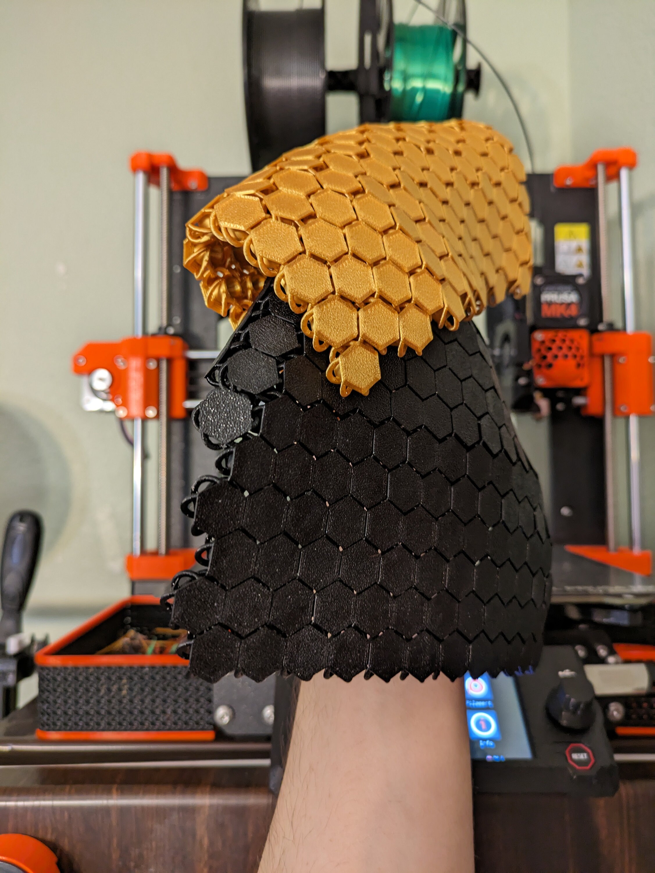 Nasa Chainmail Fabric Flexible 3D Print - Etsy