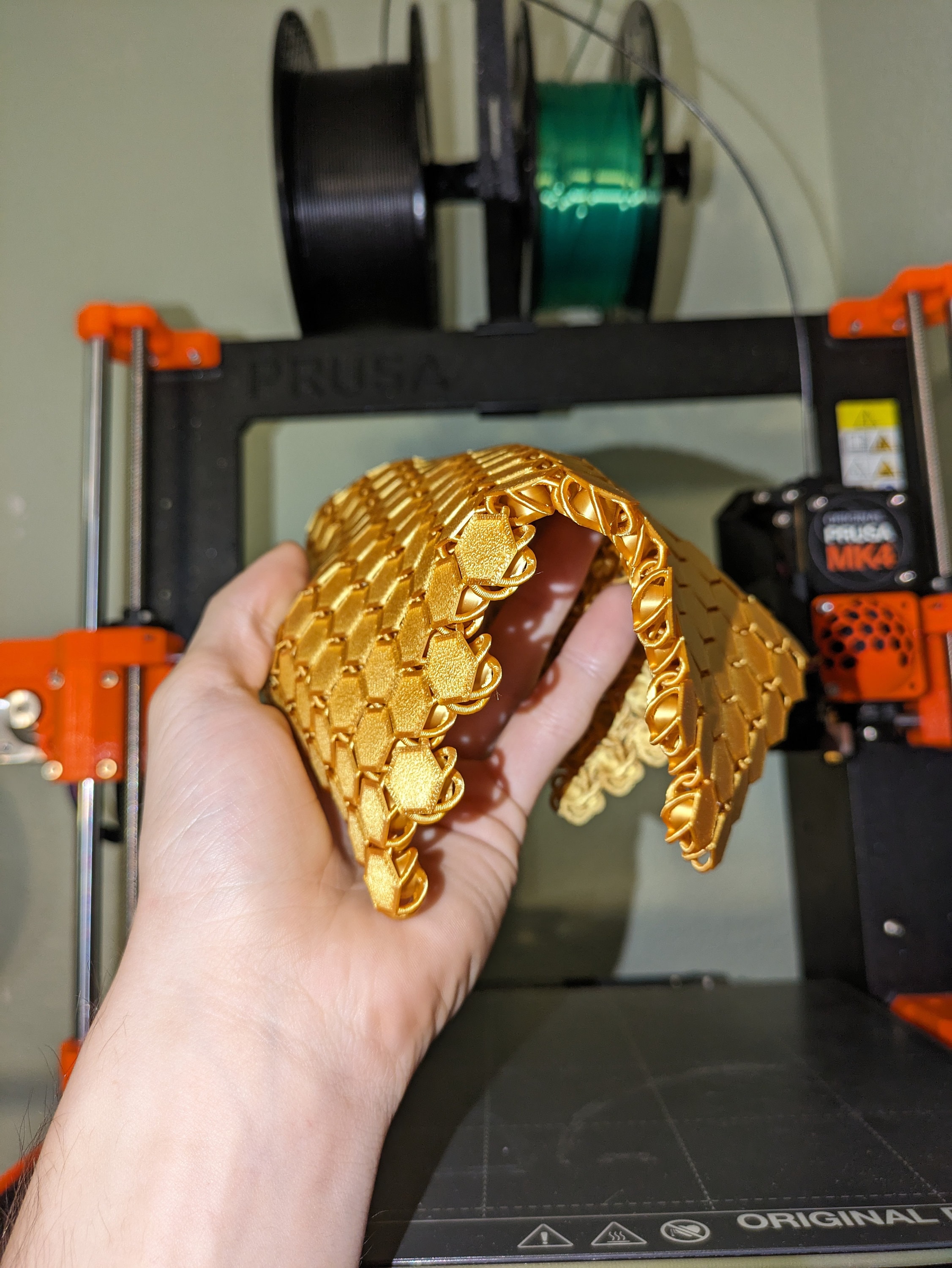 Nasa Chainmail Fabric - Flexible 3D Print - Etsy