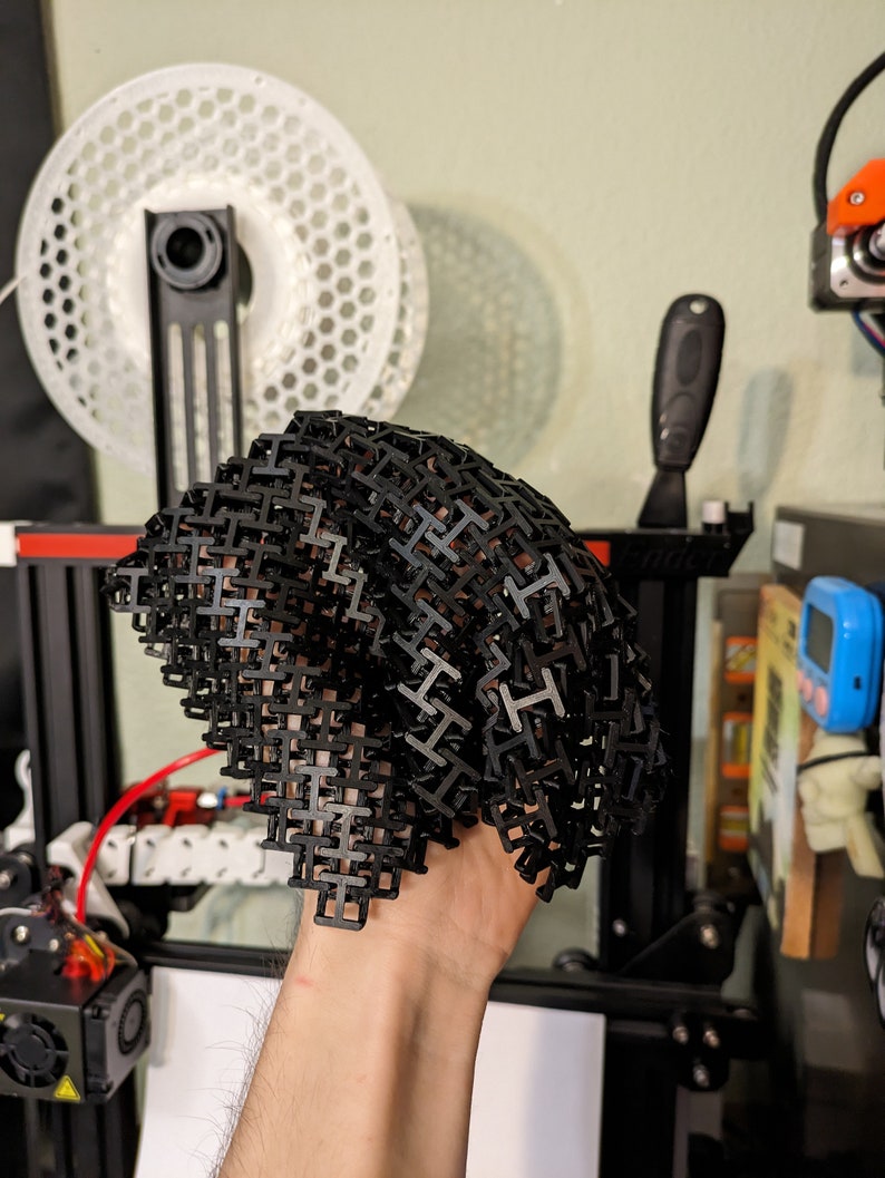 Chainmail Fabric - Flexible 3D Print - Etsy