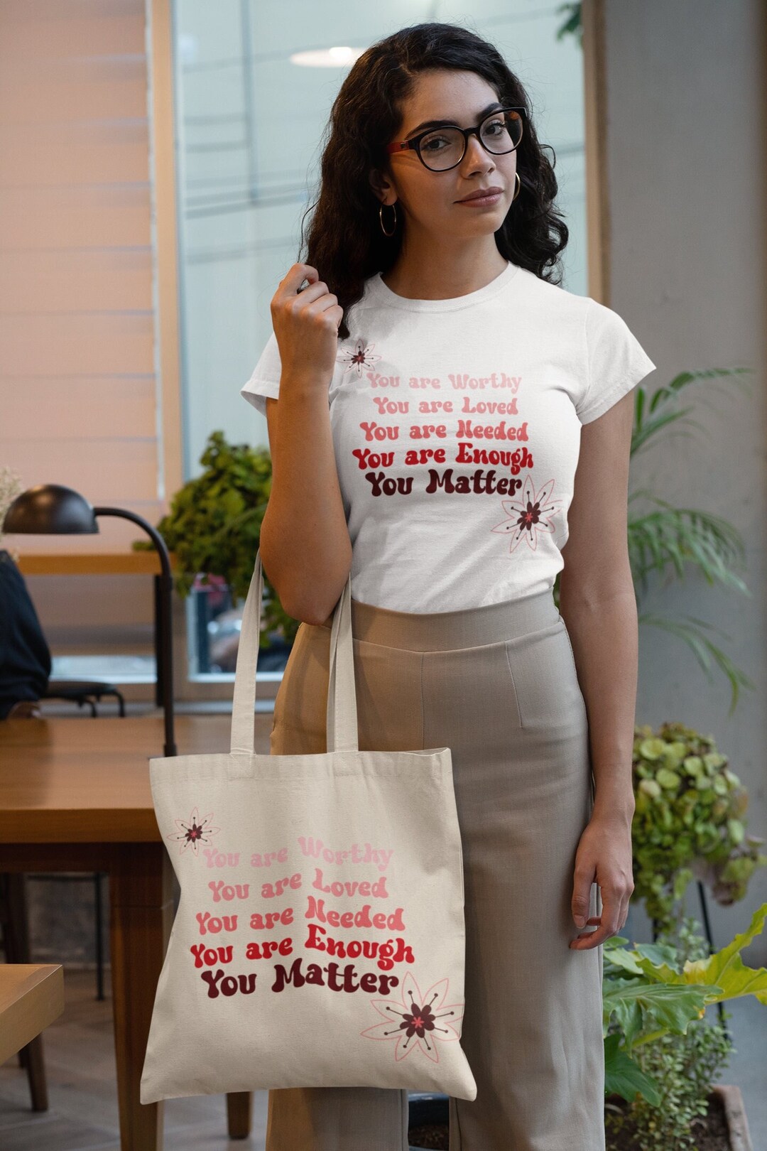 Positive Self-affirmation Shirt, You Are Worthy Shirt, Empowering ...