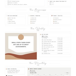 Blogger Notion Dashboard Notion Template Aesthetic Content Creation Notion Template Notion ...