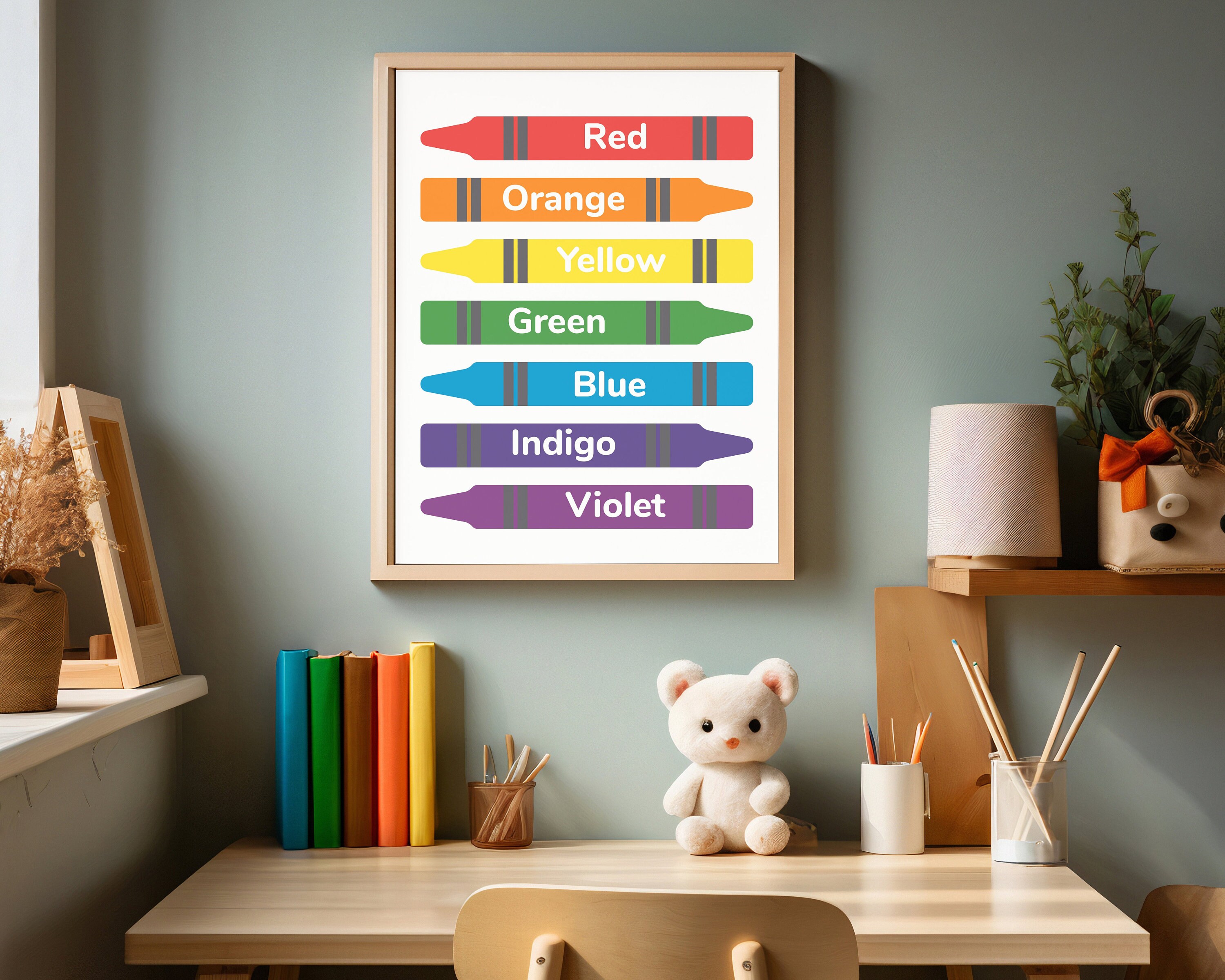 Educational Posters, 12 Homeschool Prints, Montessori Classroom Decor ...