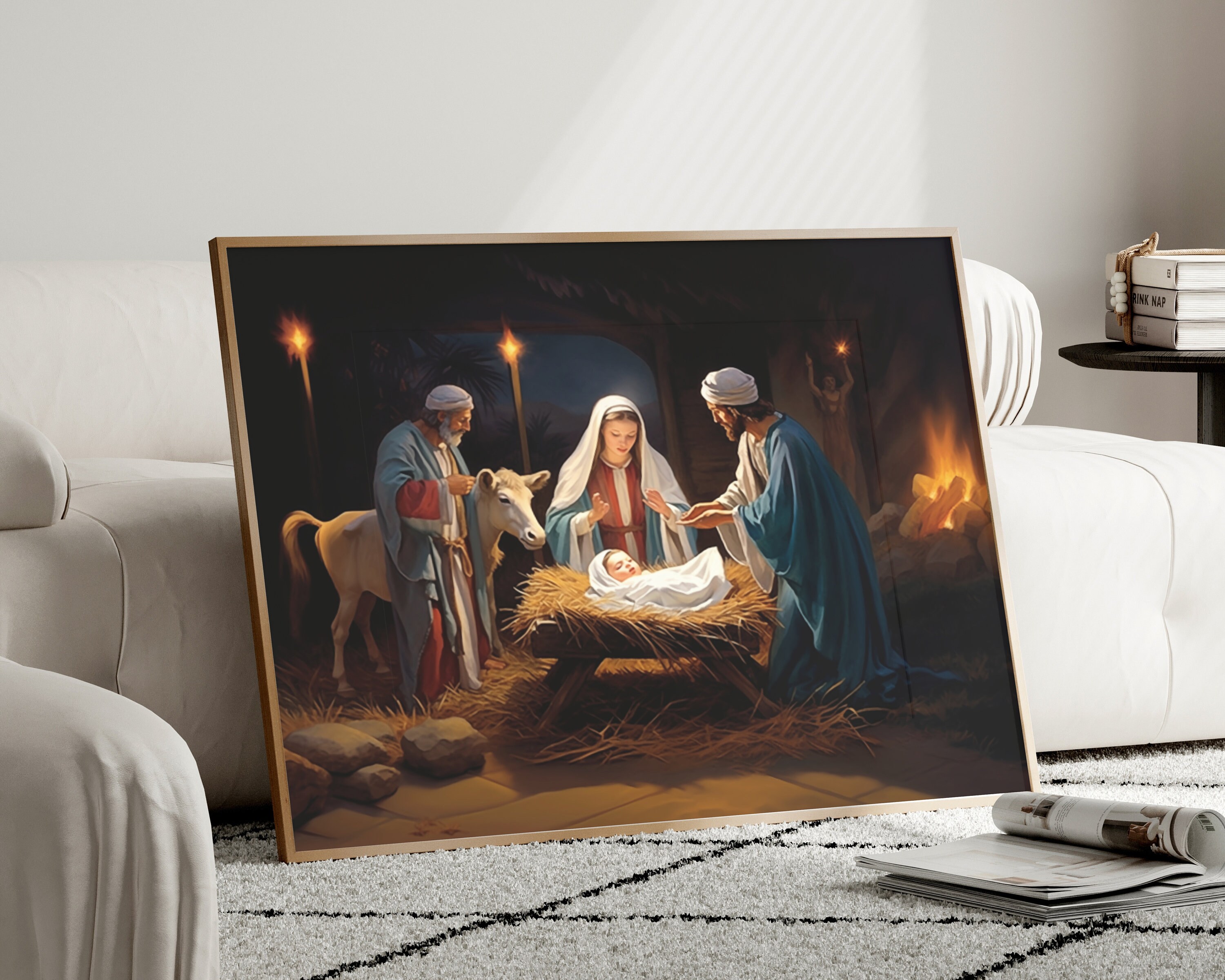 Jesus Painting/traditional Catholic Art, Renaissance Art Print, Holy ...