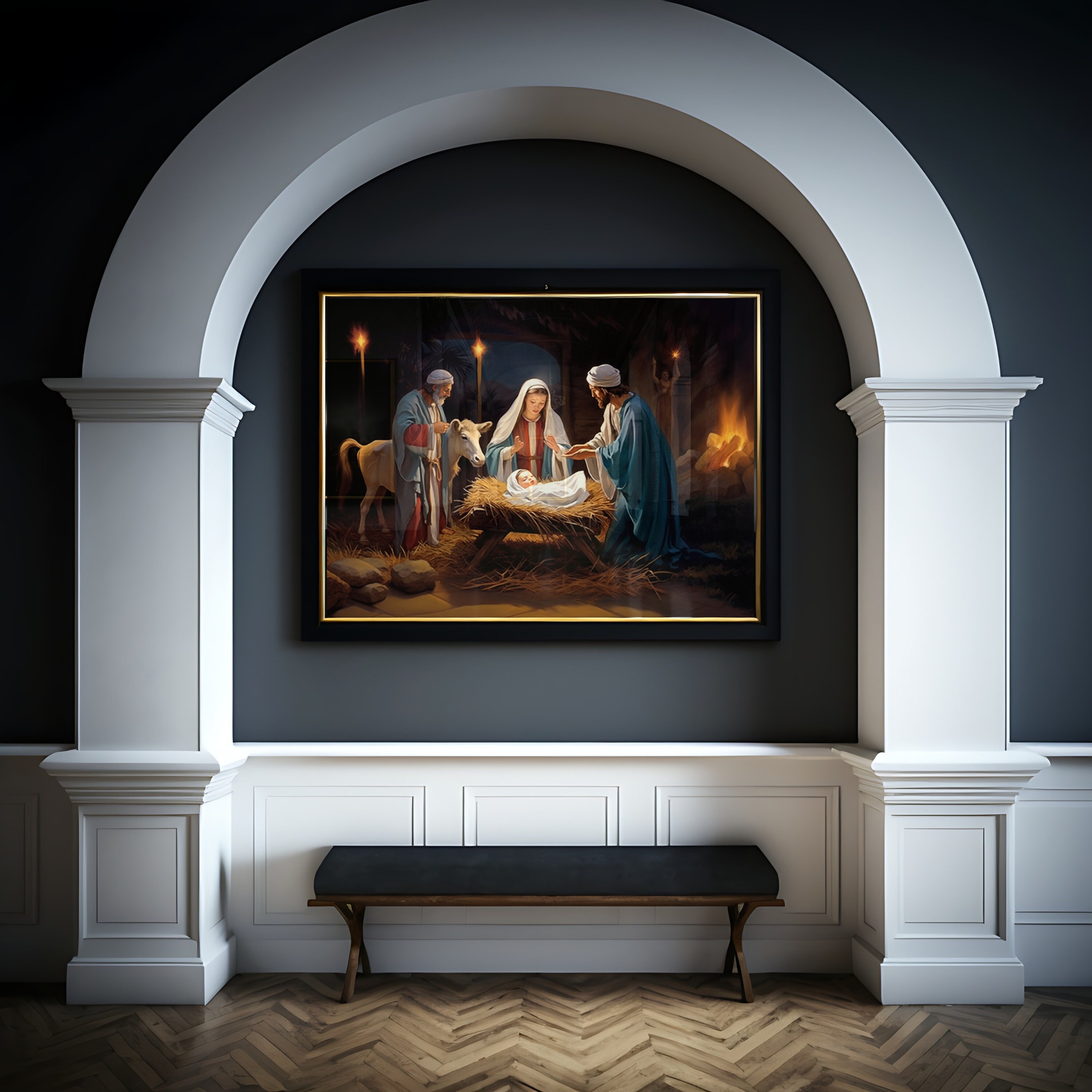 Jesus Painting/traditional Catholic Art, Renaissance Art Print, Holy ...