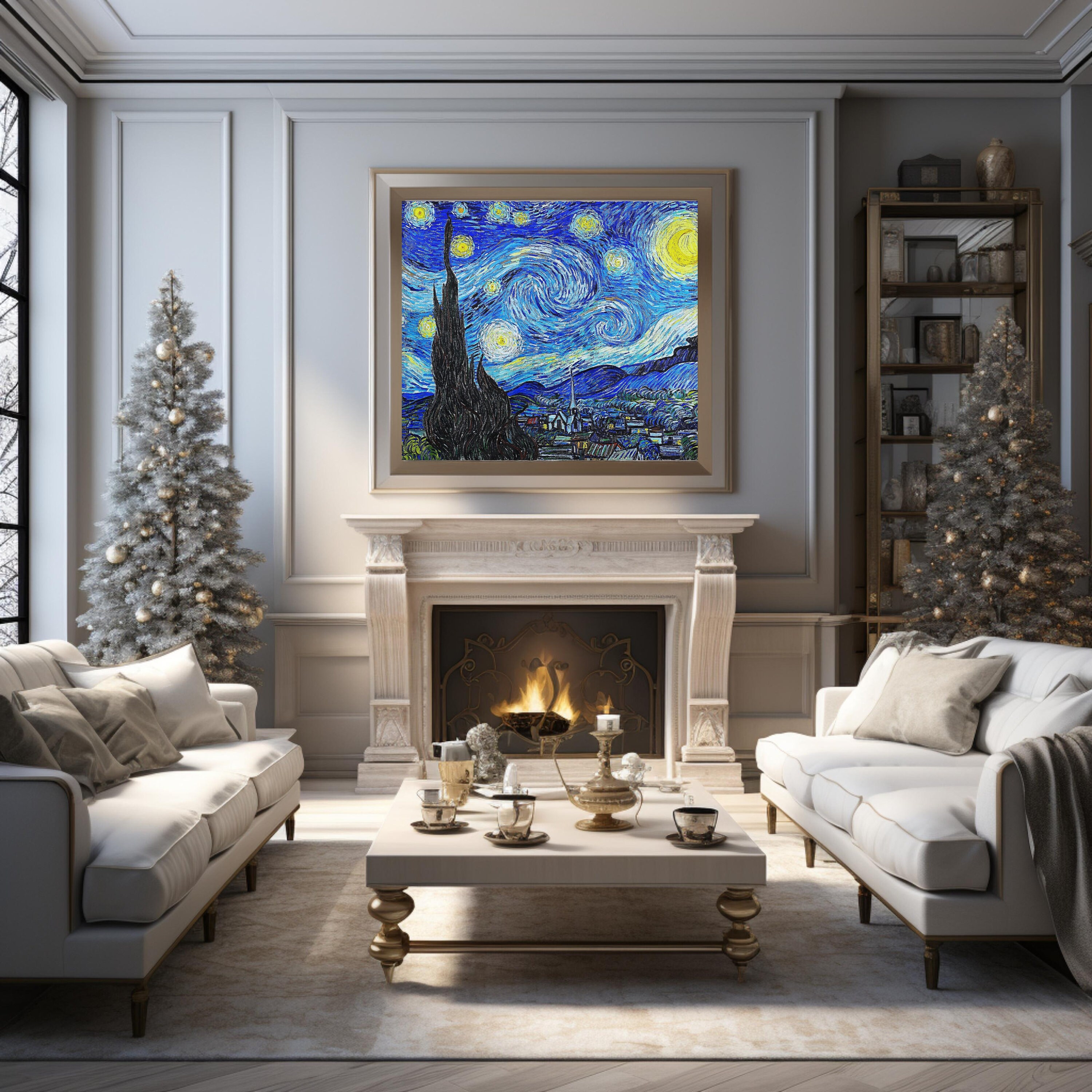 DIY Vincent Van Gogh, the Starry Night, Van Gogh Painting, Van Gogh ...