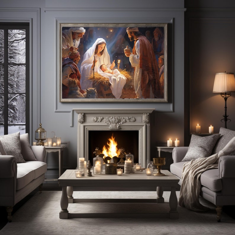 Traditional Catholic Art, Renaissance Art Print, Holy Family Art, Mary ...