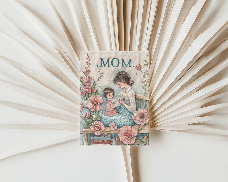 Mother's Day Card Bundle, Instant Digital Download, Art Craft ...