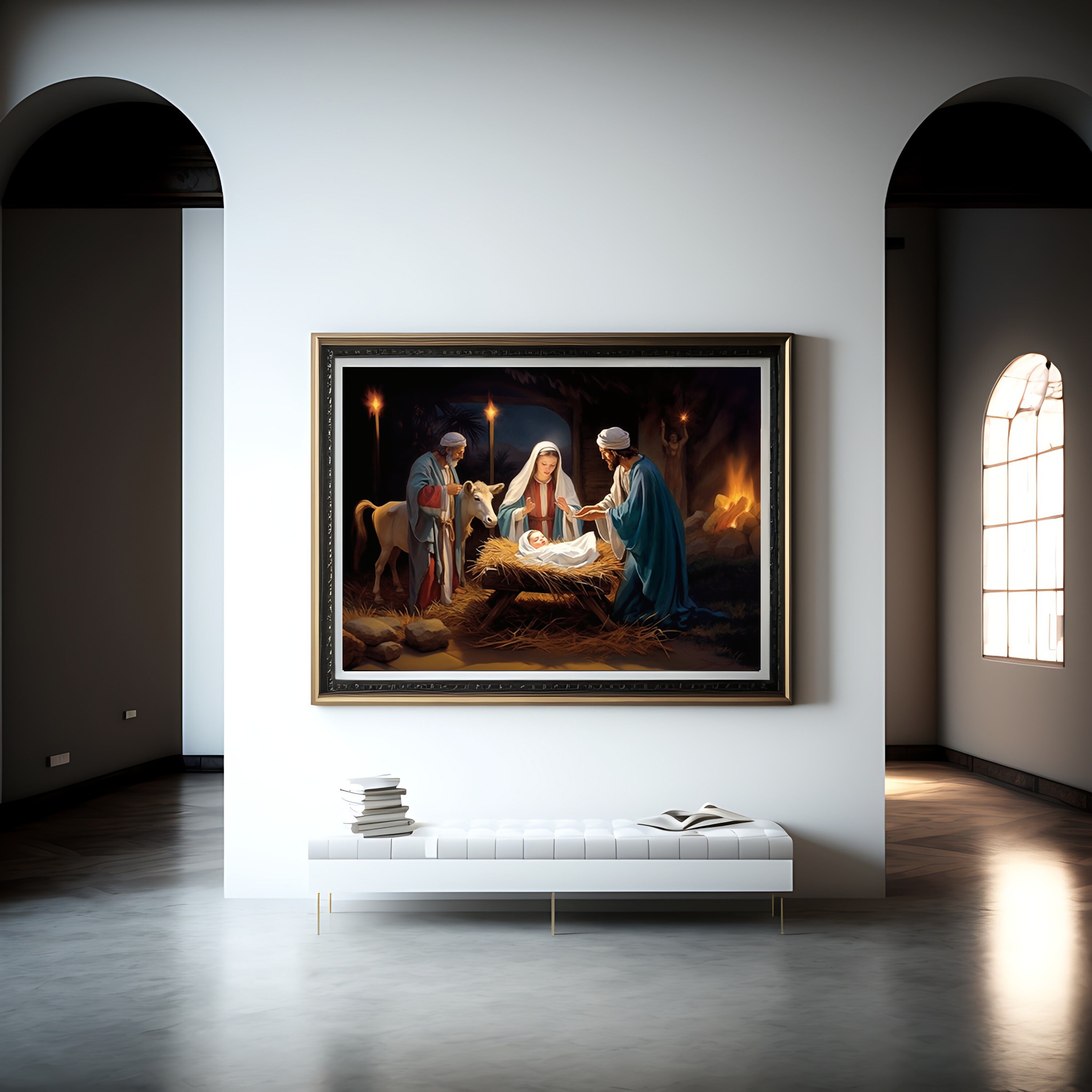Jesus Painting/traditional Catholic Art, Renaissance Art Print, Holy ...