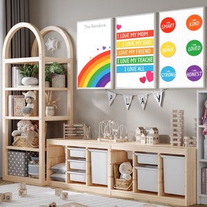 Set of 11 Educational Posters, Montessori Classroom Decor, Classroom ...