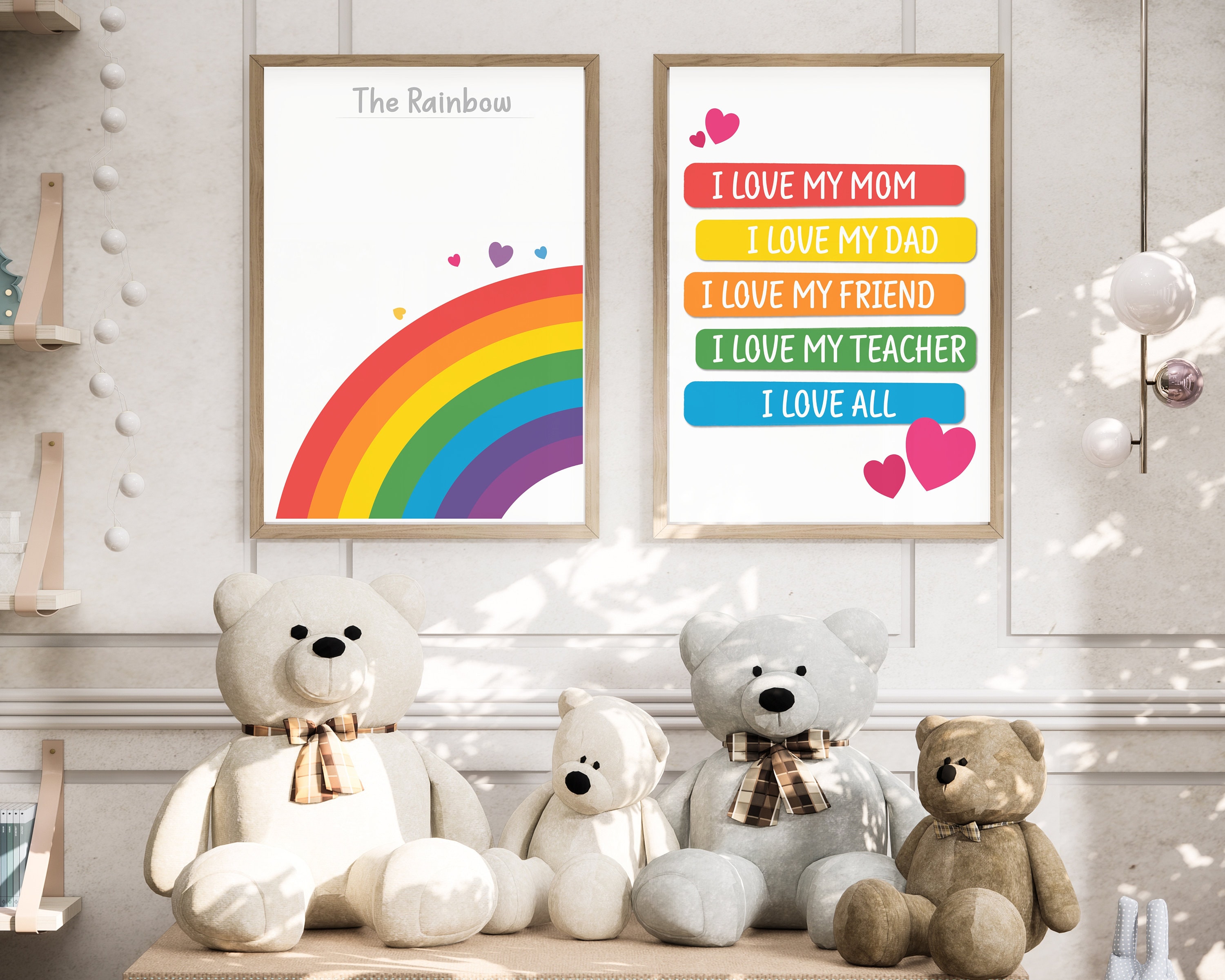 Set of 11 Educational Posters, Montessori Classroom Decor, Classroom ...