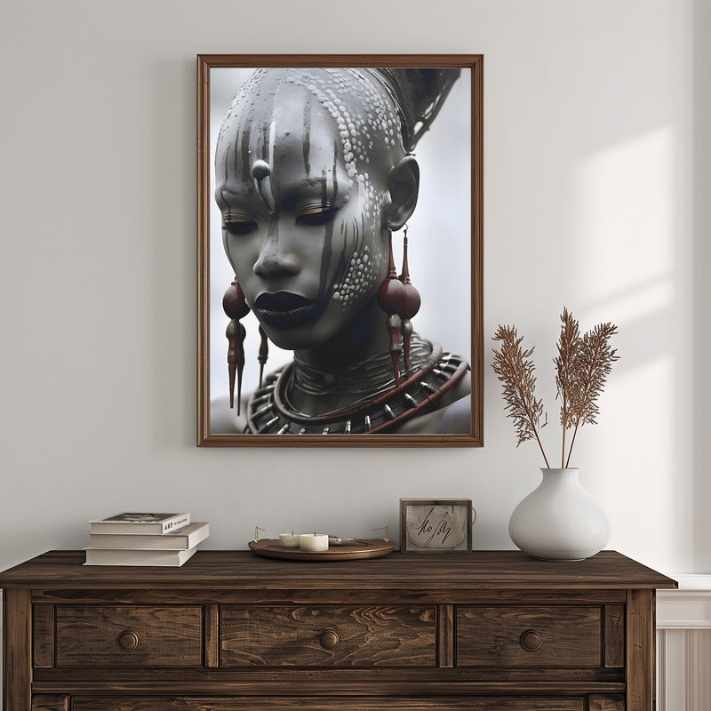 African Art Print - Etsy