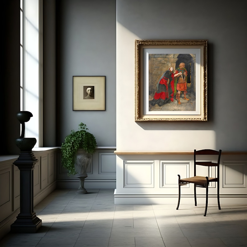 Shakespeare Poster, Lady Macbeth Shakespeare Wall Art, Renaissance Art, 18 Century Classic Fine ...