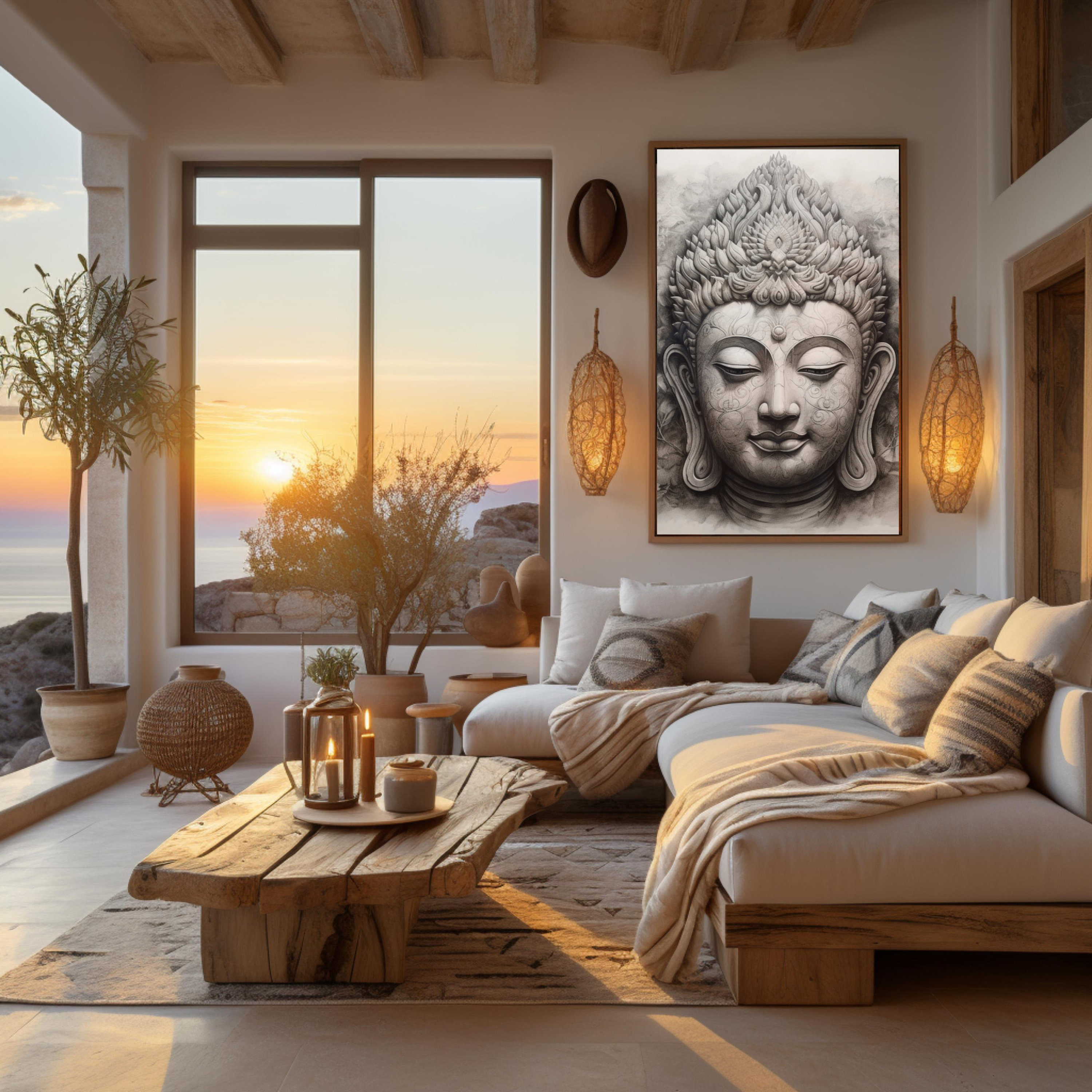 Buddha Wall Art, Buddhist Art Painting, Spiritual Wall Art, Spiritual ...