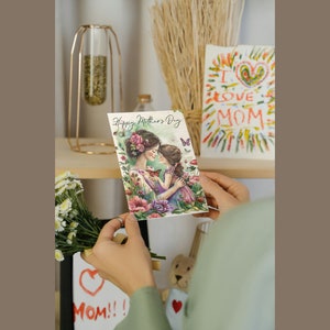 Mother's Day Card Bundle, Instant Digital Download, Art Craft ...