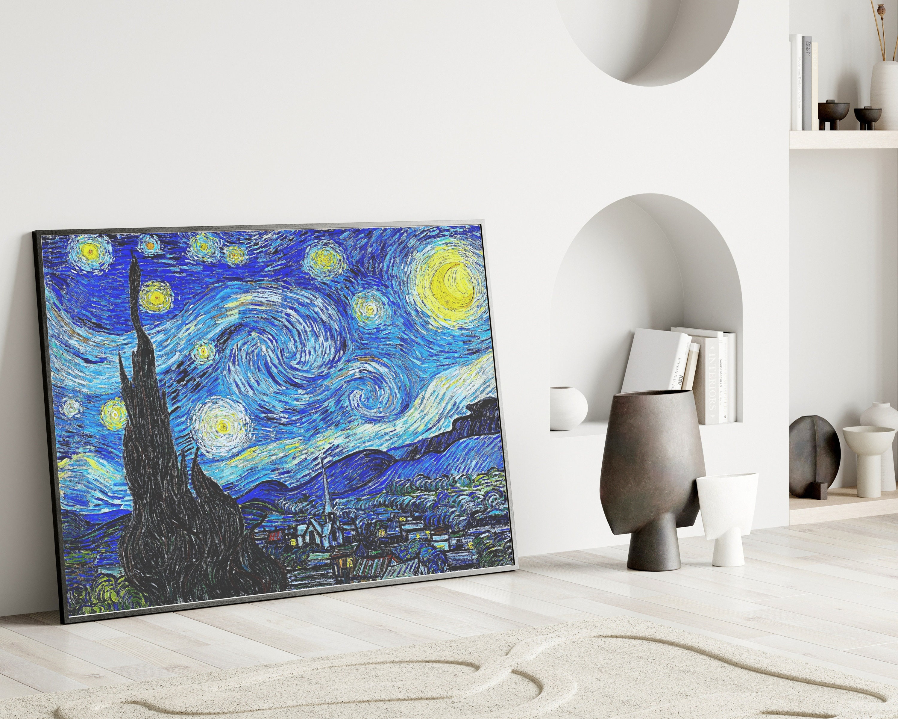 DIY Vincent Van Gogh, the Starry Night, Van Gogh Painting, Van Gogh ...