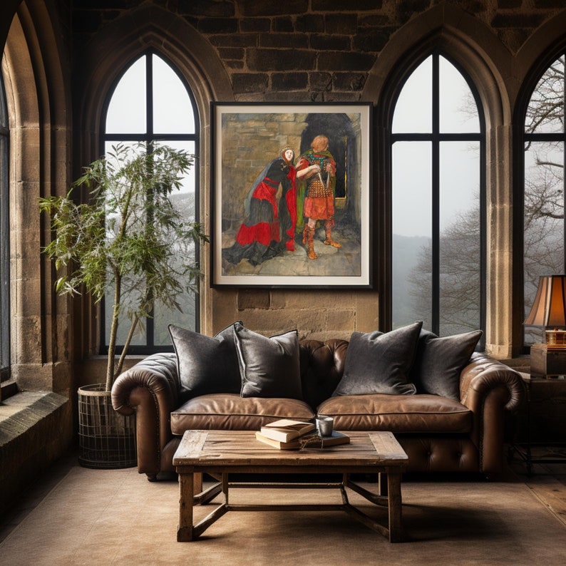 Shakespeare Poster, Lady Macbeth Shakespeare Wall Art, Renaissance Art, 18 Century Classic Fine ...