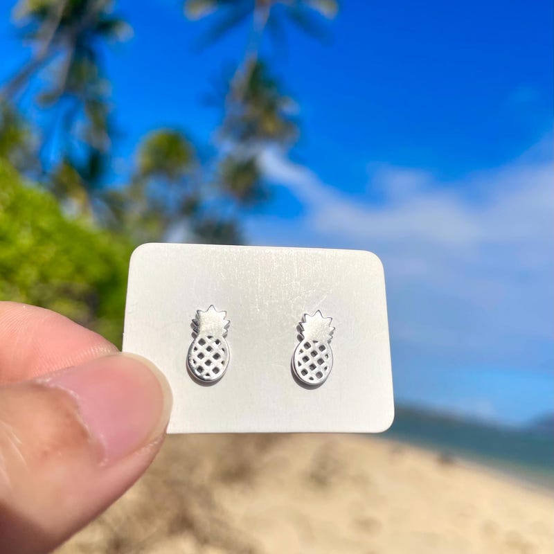 Island Studs - Etsy