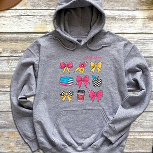 Custom School Theme Hoodie - Personalized Sweatshirt for Students and ...