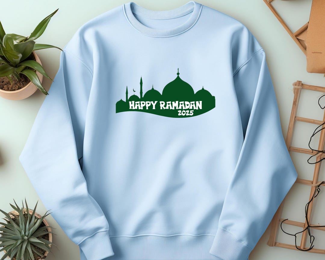 Personalized Happy Ramadan 2025 Sweatshirt Muslim Holiday Apparel - Etsy