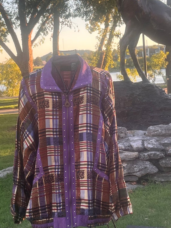 Vintage mureli bomber jacket - Gem