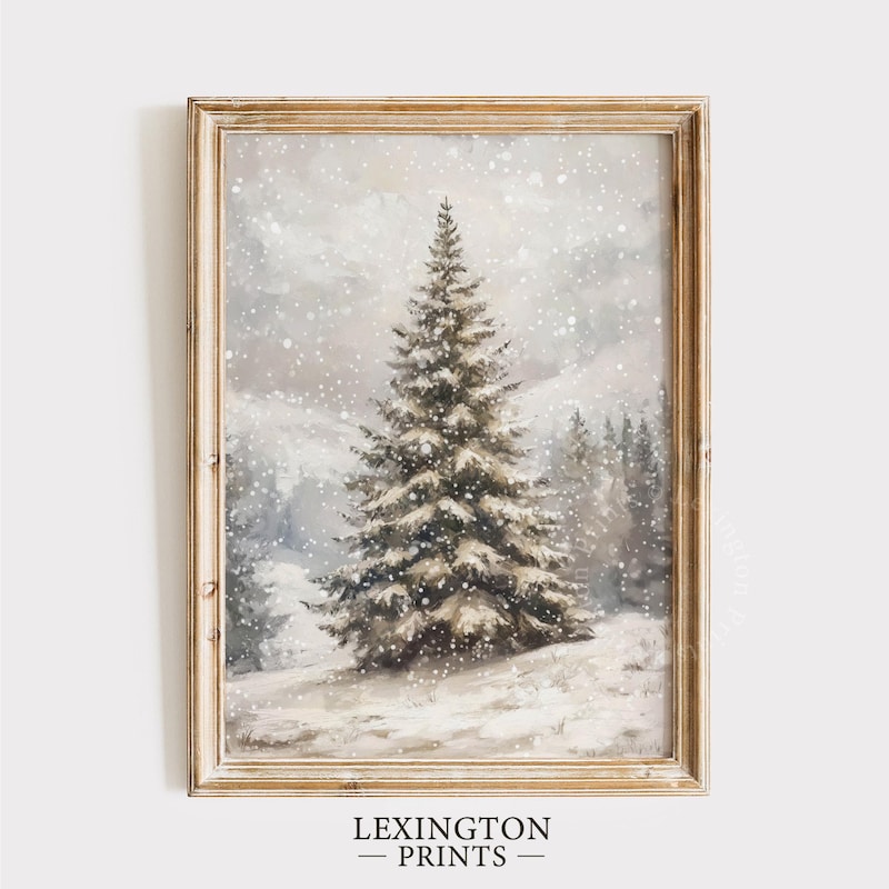 Winter Art Print - Etsy