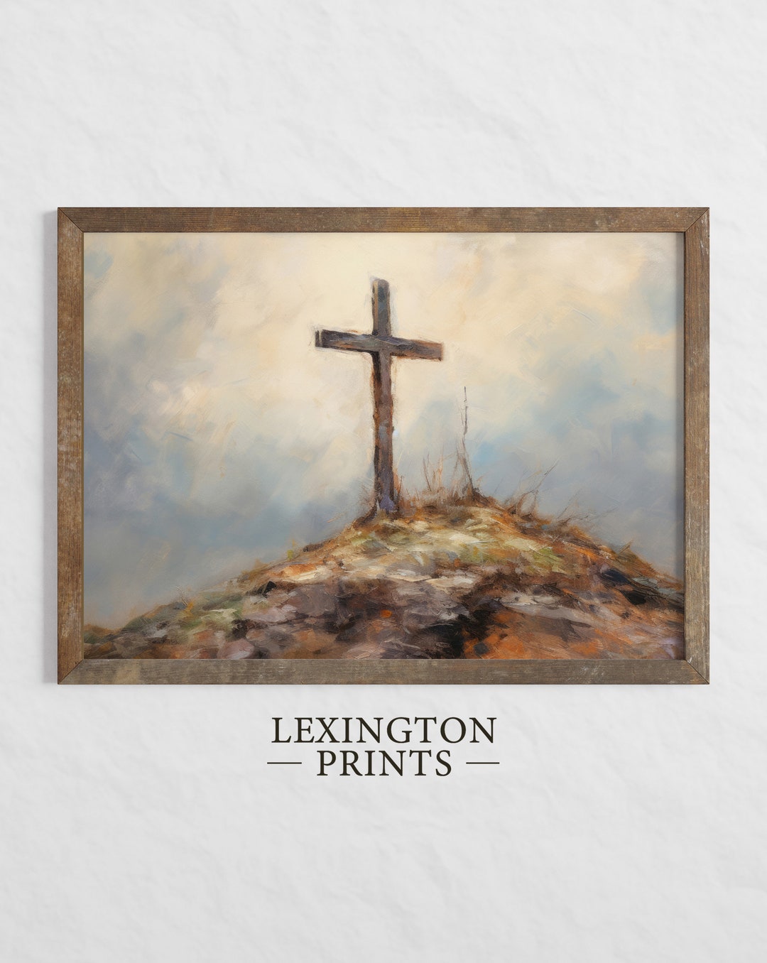 Rustic Christian Wall Art Christian Cross Art Printable Art Christian ...