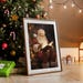 Vintage Christmas Wall Art Santa Writing Book Printable Christmas Oil ...