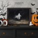 Cute Ghost Decor Vintage Halloween Decor Printable Wall Art - Etsy