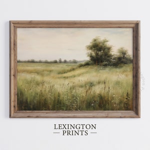 Printable Vintage Wildflower Print Set of 6, Spring Print Farmhouse ...